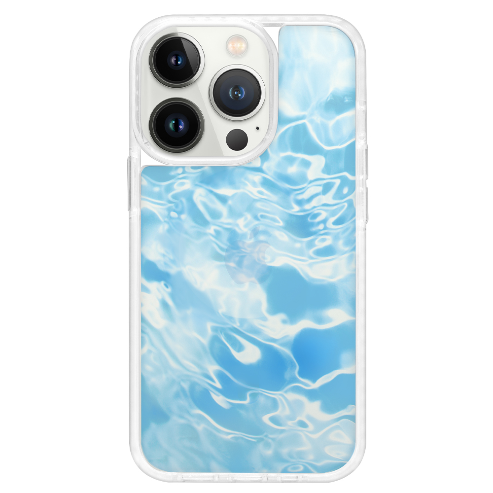 -10度C系列 果凍水波紋－大海藍 透明圈 – LANI's 手機殼配件試衣間
